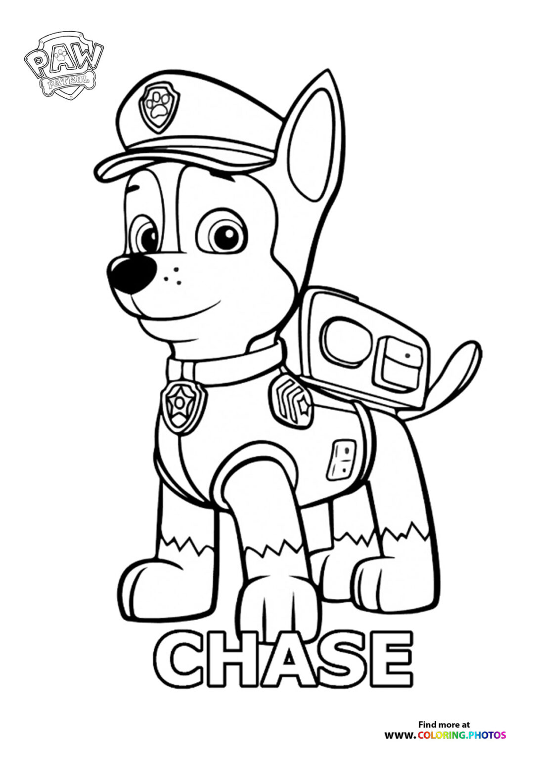 Paw Patrol: The Movie coloring pages for kids | Free print or download