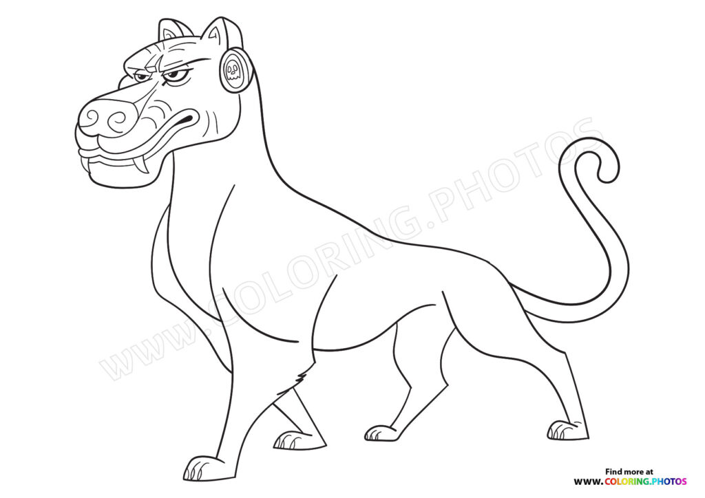Maya and the Three - Coloring Pages for kids | Free and easy print