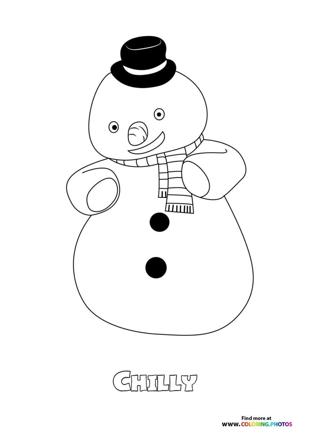 Chilly - Coloring Pages for kids
