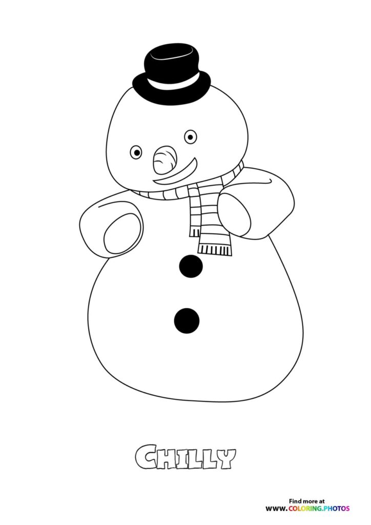 Chilly - Coloring Pages for kids