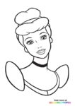 Cinderella - Coloring Pages for kids | 100% free and easy print or download
