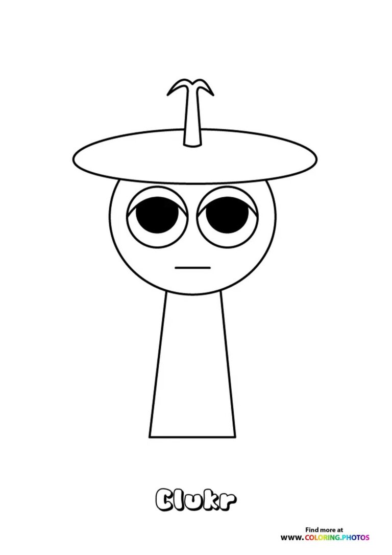 Sprunki - Coloring Pages for kids