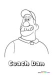 Coach Dan from Win or Lose - Coloring Pages for kids