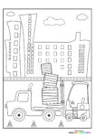 Construction Vehicles - Coloring Pages for kids | Free and easy printables