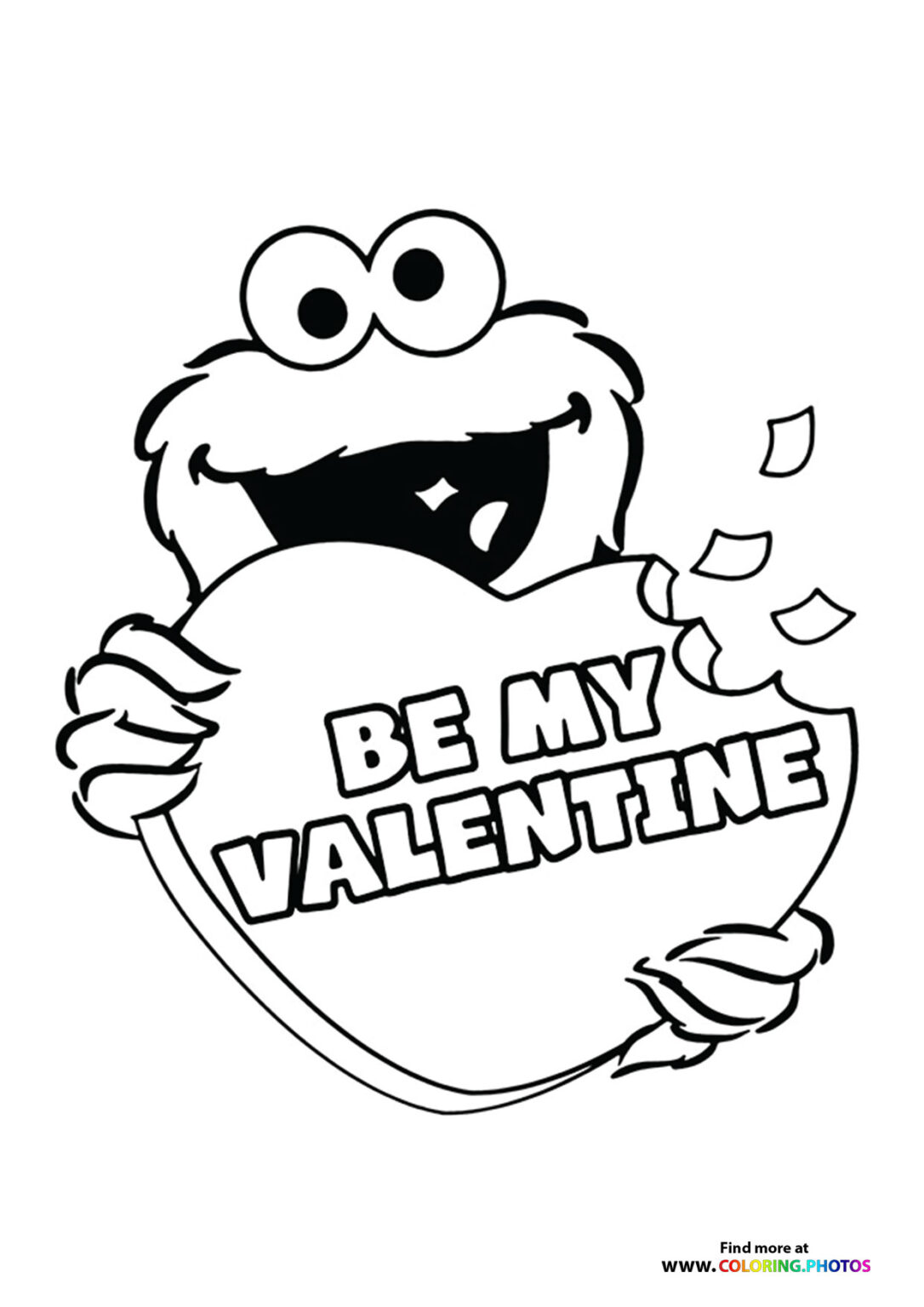 Valentines Day - Coloring Pages for kids | Free and easy print or download