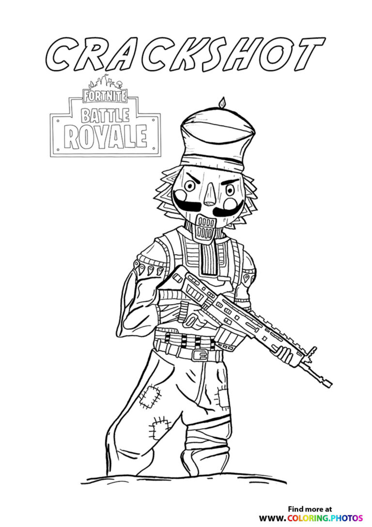 Fortnite - Coloring Pages for kids | Free and Easy Print or Download