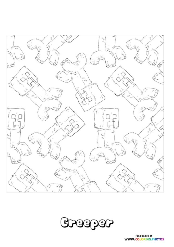 Minecraft Movie - Coloring Pages for kids