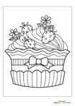 Cupcakes - Coloring Pages for kids | Free and easy print or download