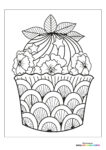 Cupcakes - Coloring Pages for kids | Free and easy print or download