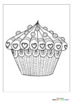 Cupcakes - Coloring Pages for kids | Free and easy print or download