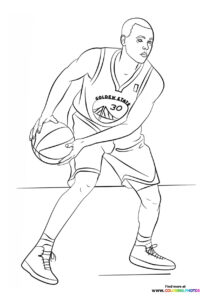 Curry - Coloring Pages for kids