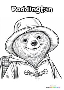 Paddington in Peru - Coloring Pages for kids