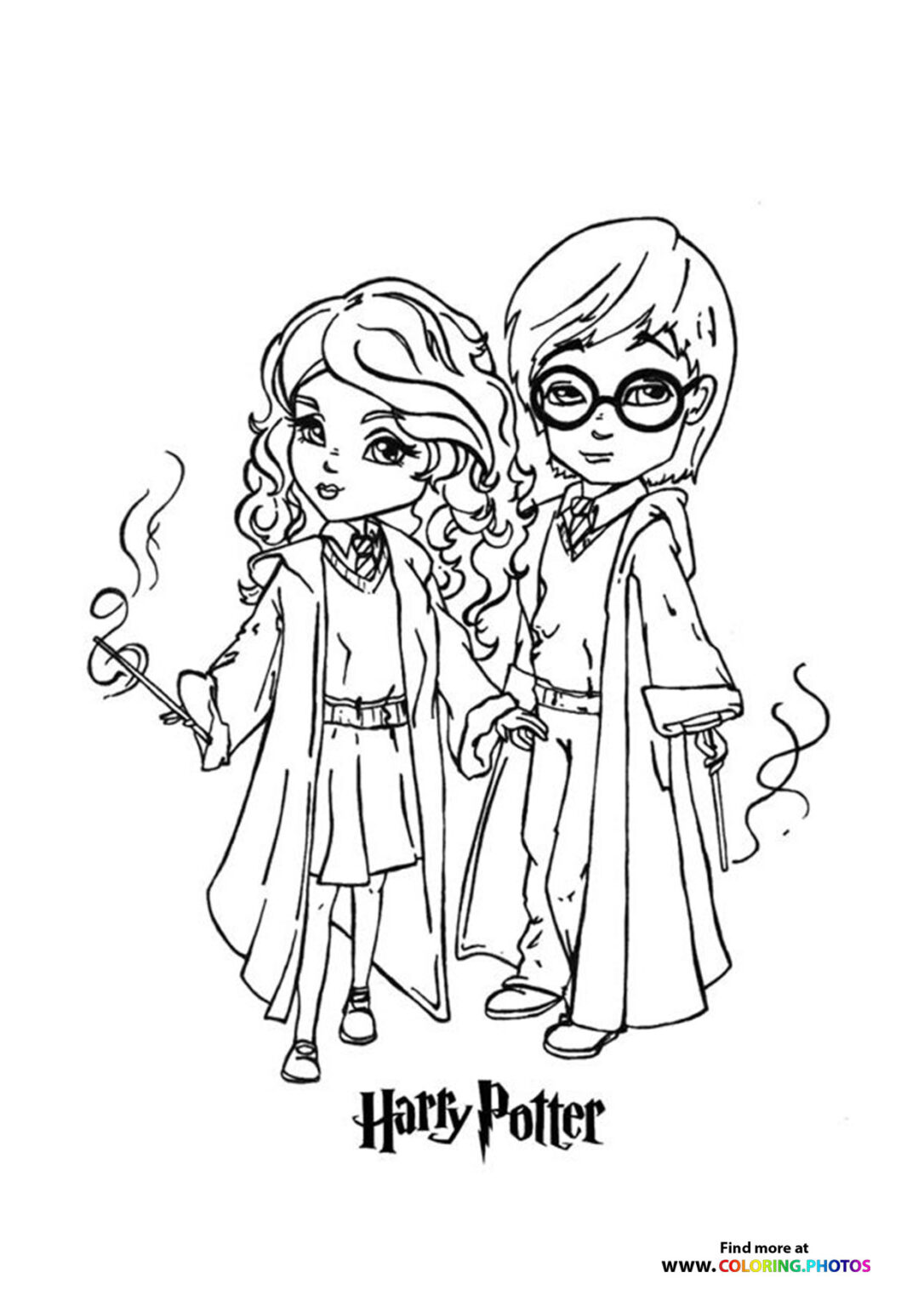 Hermione Granger - Coloring Pages for kids