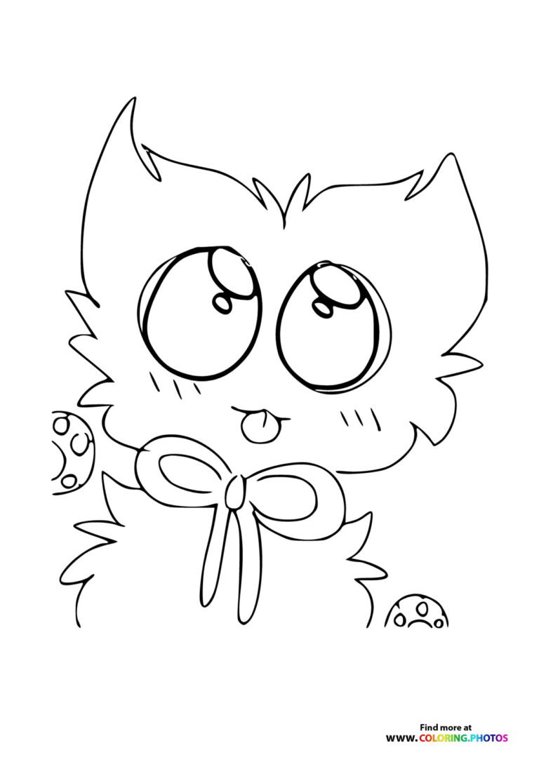 Huggy Wuggy - Coloring Pages for kids | 100% free print or download