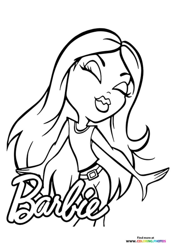 Barbie - Coloring Pages for kids | 100% free print or download