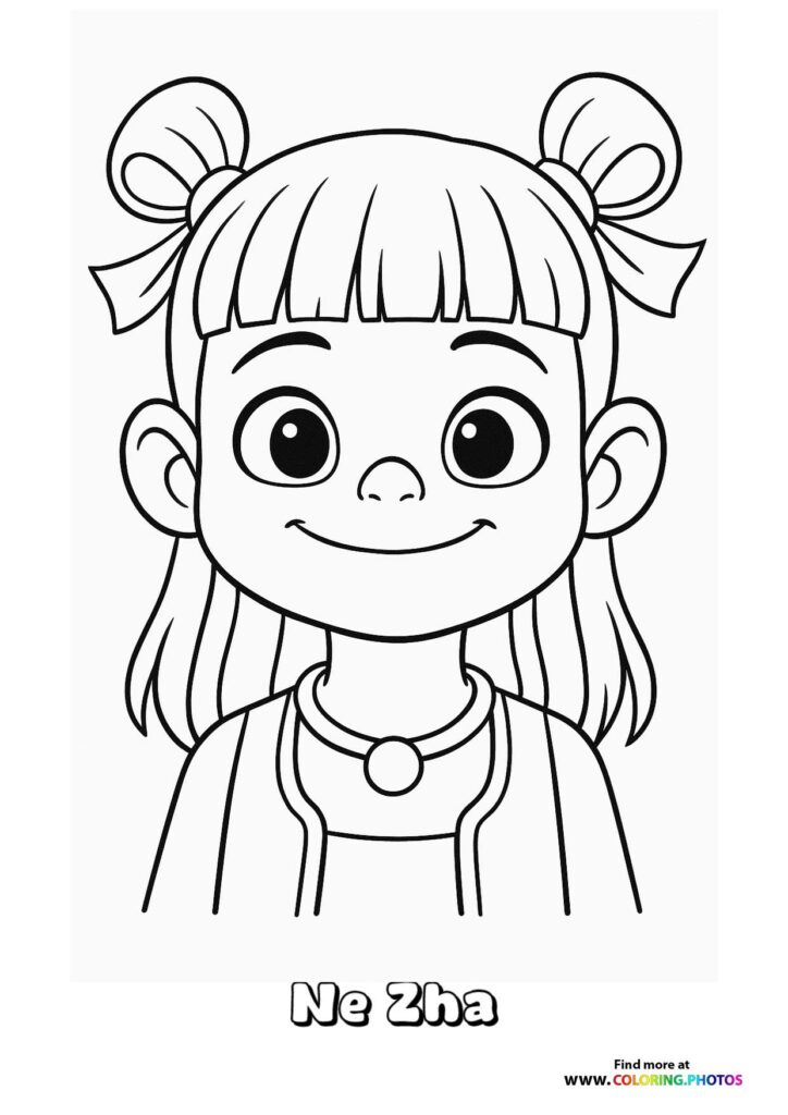 Ne Zha - Coloring Pages for kids