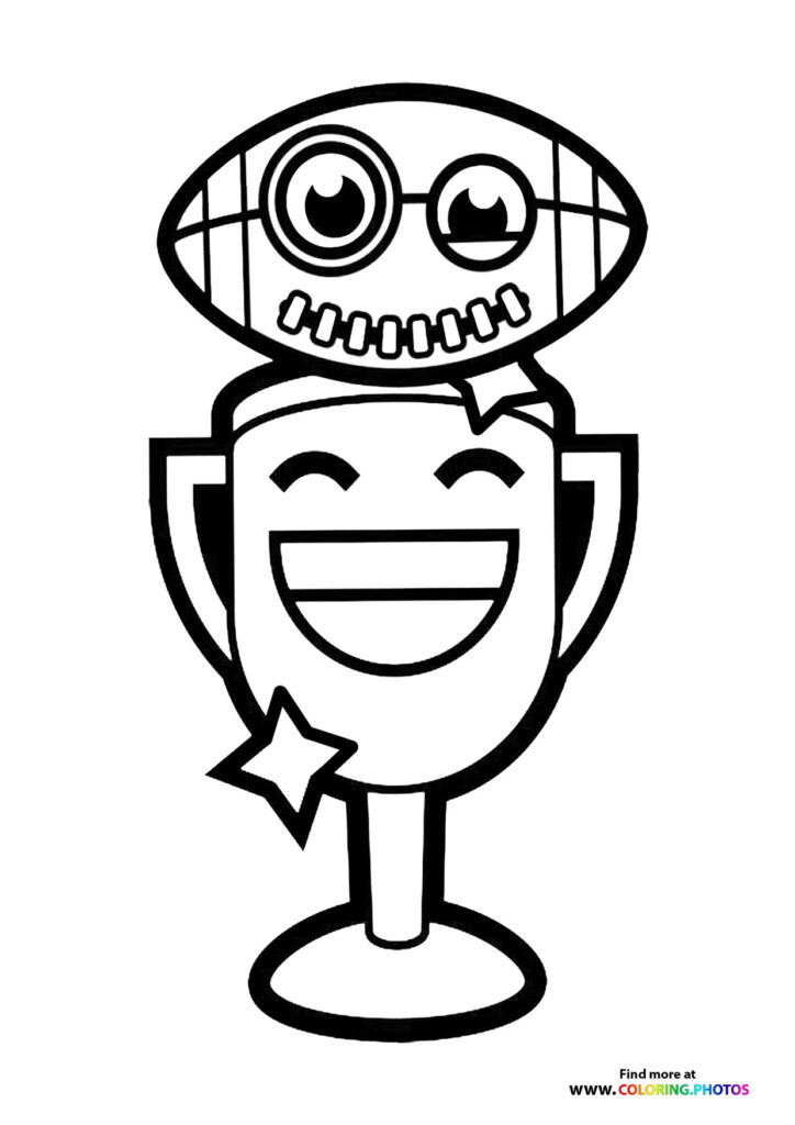 Super Bowl - Coloring Pages for kids | Free print or download