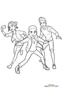 Netflix - Coloring Pages for kids | Free and easy print or download