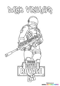Fortnite - Coloring Pages for kids | Free and Easy Print or Download