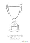 Design Your trophy Euro 2024 Germany - Coloring Pages for kids