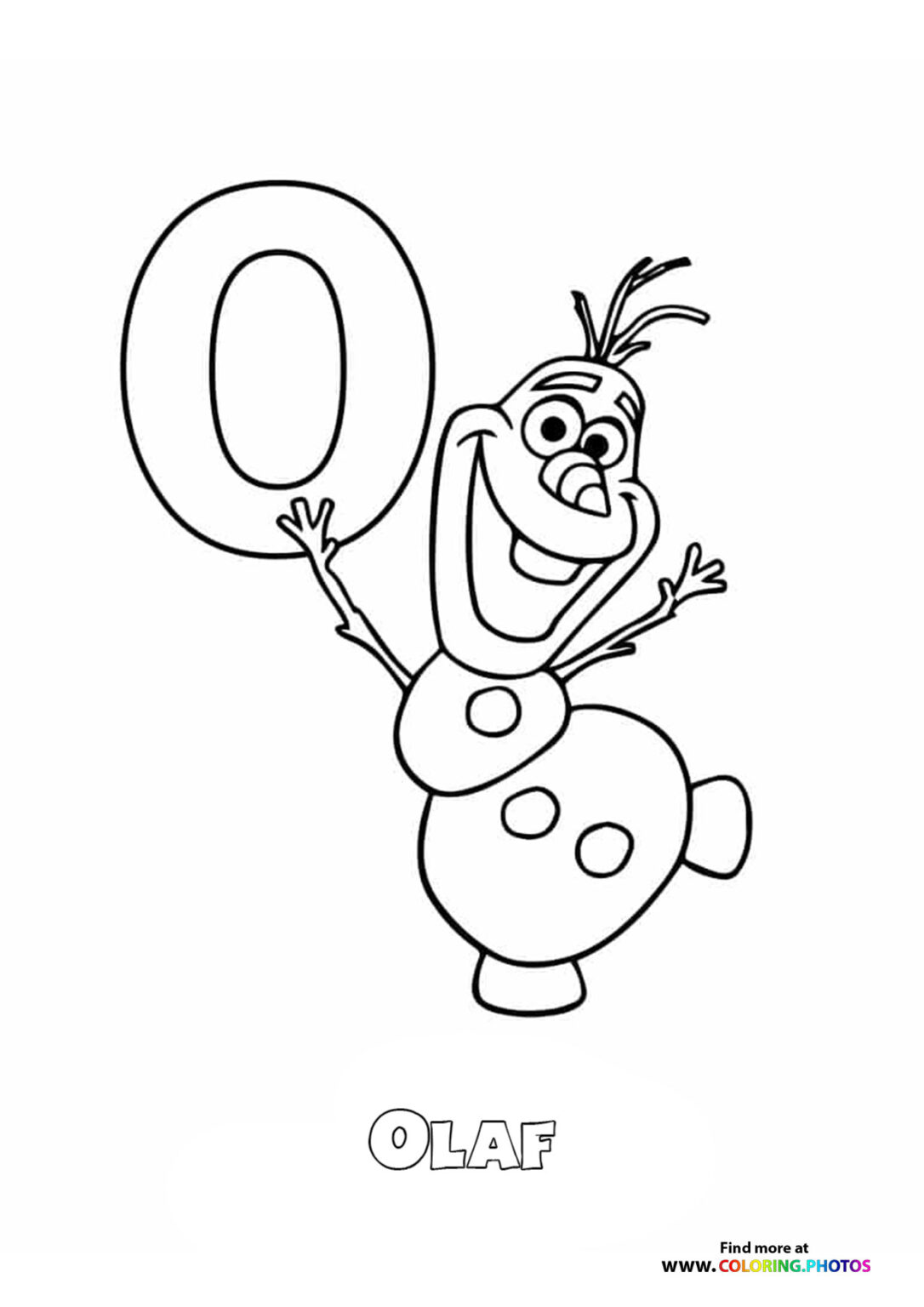 Disney ABC letters coloring pages | Free and easy print or download