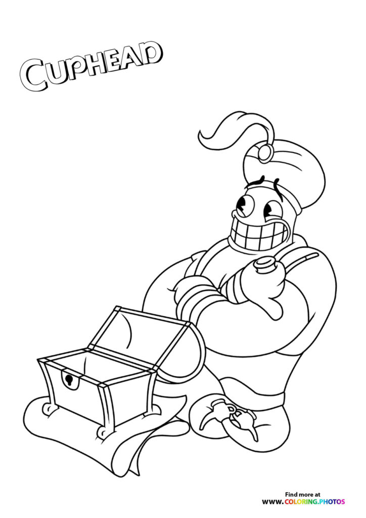The Cuphead Show - Coloring Pages for kids | 100% free print or download