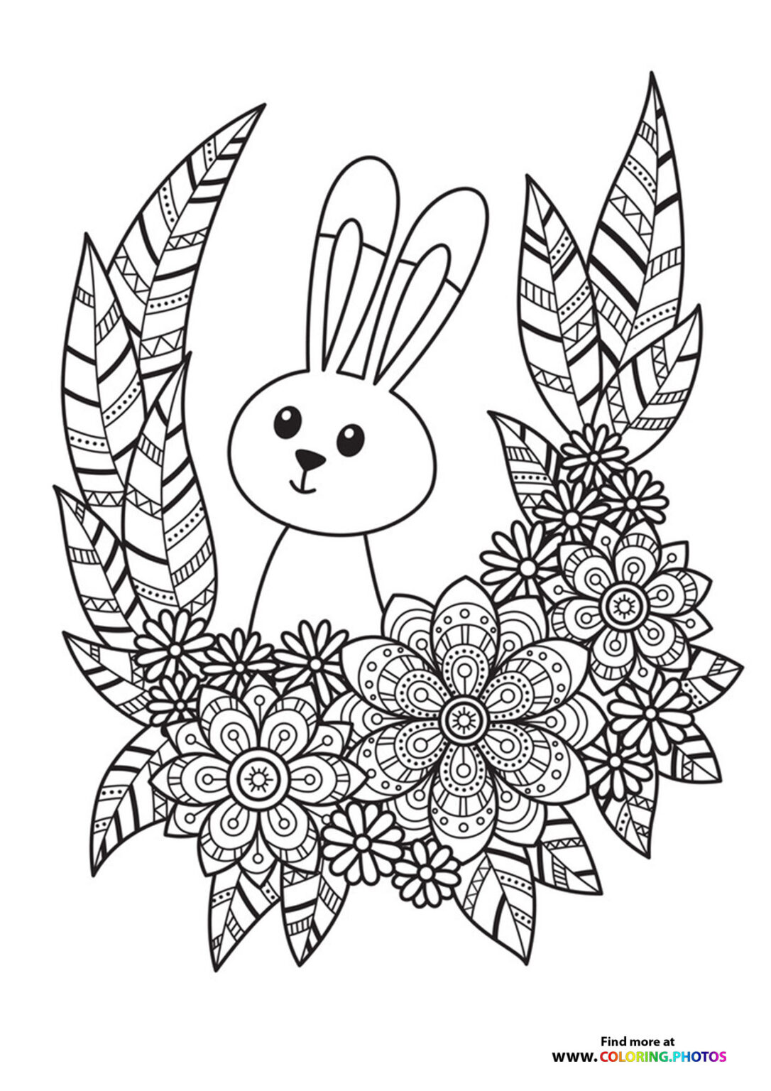 Easter doodles - Coloring Pages for kids | Free and easy print or download