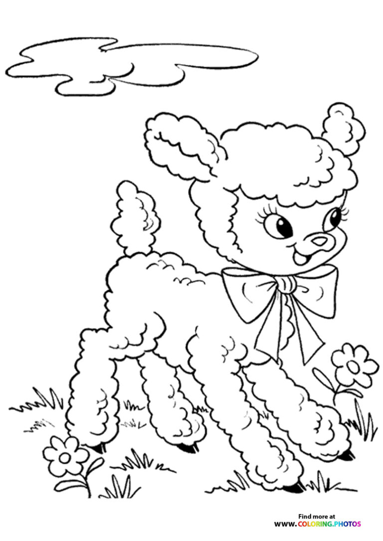Easter animals - Coloring Pages for kids | Free and easy print or download