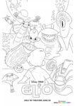 Elio | Pixar | Disney - Free Coloring Pages for kids