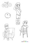 Elio | Pixar | Disney - Free Coloring Pages for kids