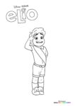 Elio | Pixar | Disney - Free Coloring Pages for kids