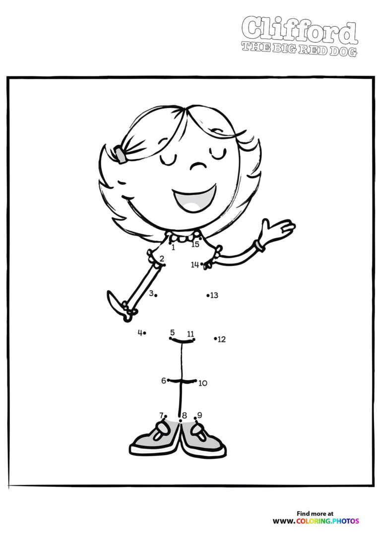 Clifford the Big Red Dog - Coloring Pages for kids | Free and easy ...