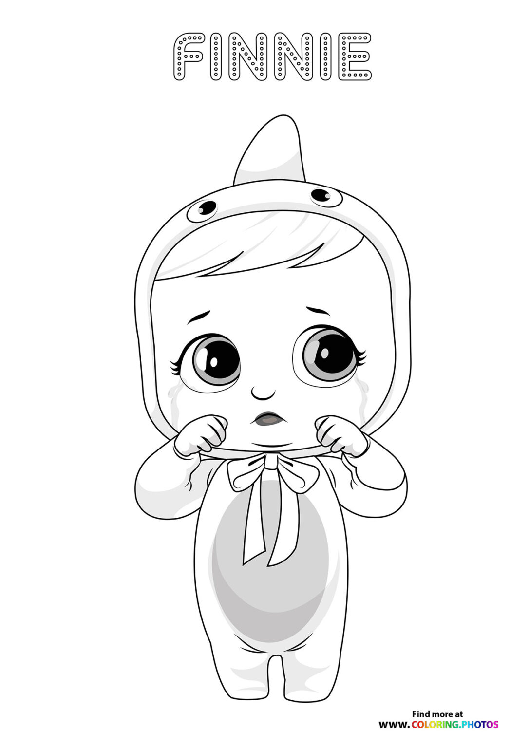 Cry Babies - Coloring Pages for kids | Free and easy print or download