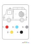 Color by number - Coloring Pages for kids | Free and easy printables