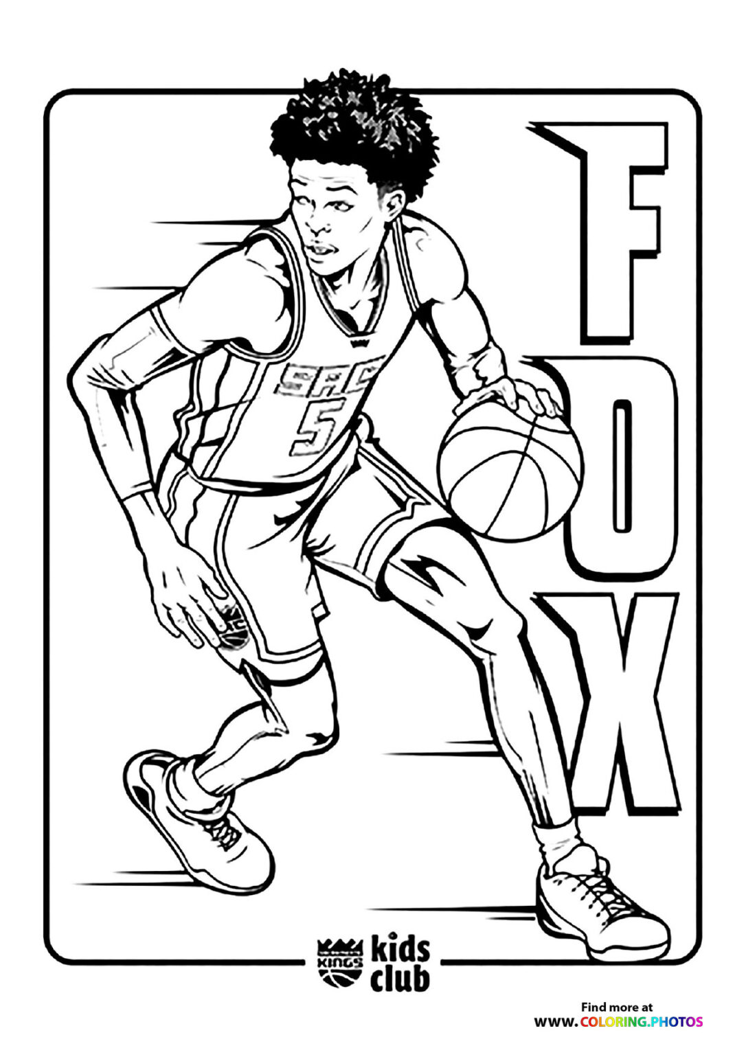 Fox - Coloring Pages for kids