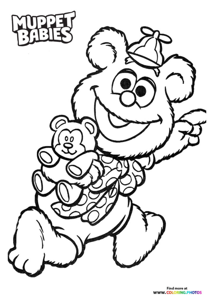 Muppet Babies - Coloring Pages for kids | Free and easy print or download