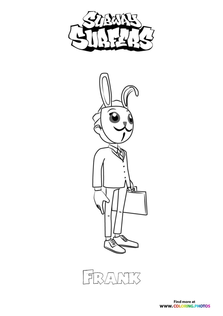 Subway Surfers - Coloring Pages for kids | 100% free print or download