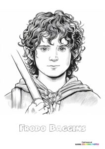 Lord of the Rings - Coloring Pages for kids | Free print or download