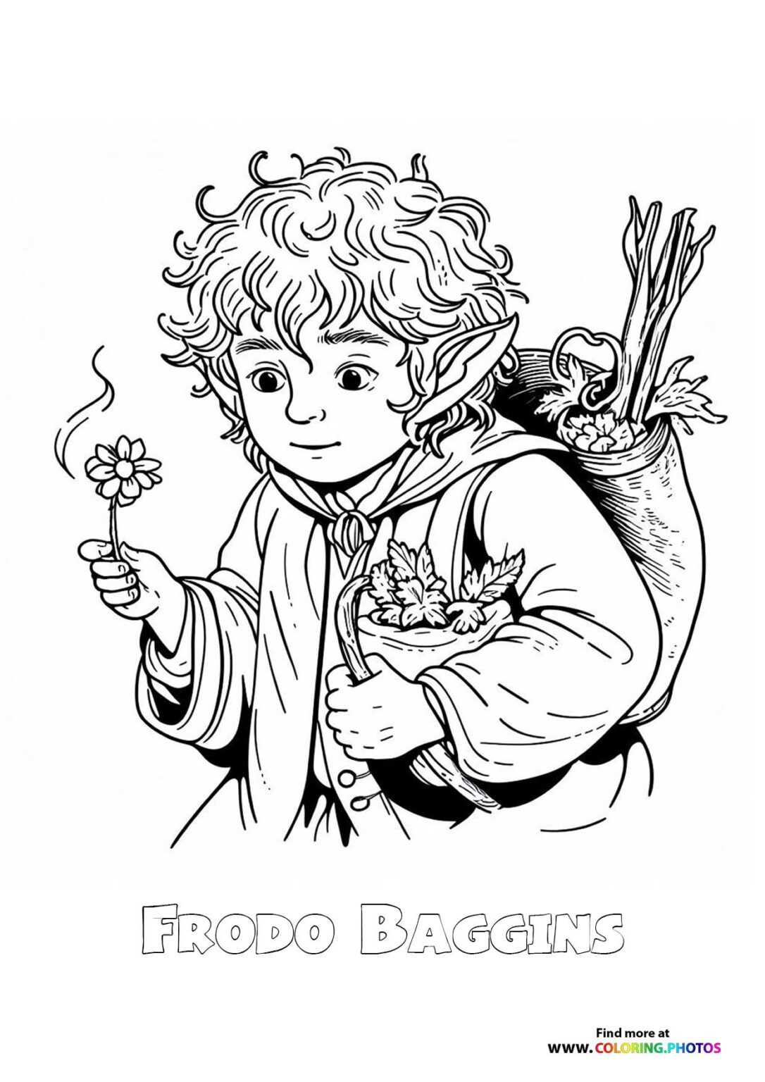 Lord of the Rings - Coloring Pages for kids | Free print or download