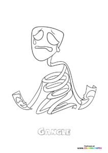 Gangle - Coloring Pages for kids