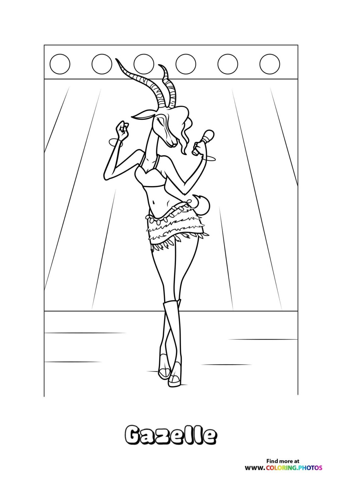 Zootopia 2 - Coloring Pages for kids