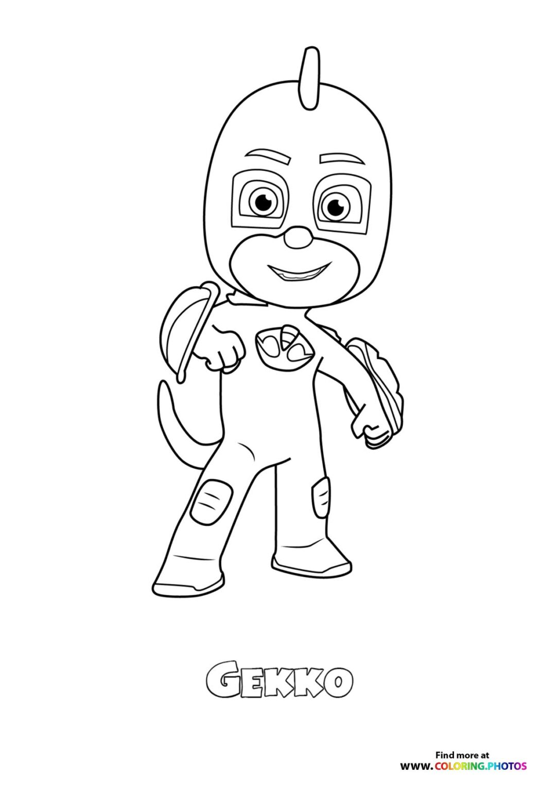 Catboy from PJ Masks - Coloring Pages for kids