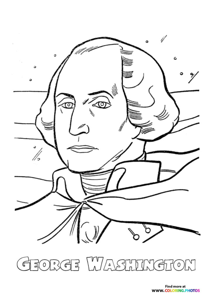 Presidents day - Coloring Pages for kids | Free and easy print or download