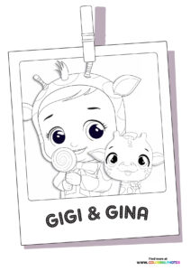 Cry Babies - Coloring Pages for kids | Free and easy print or download