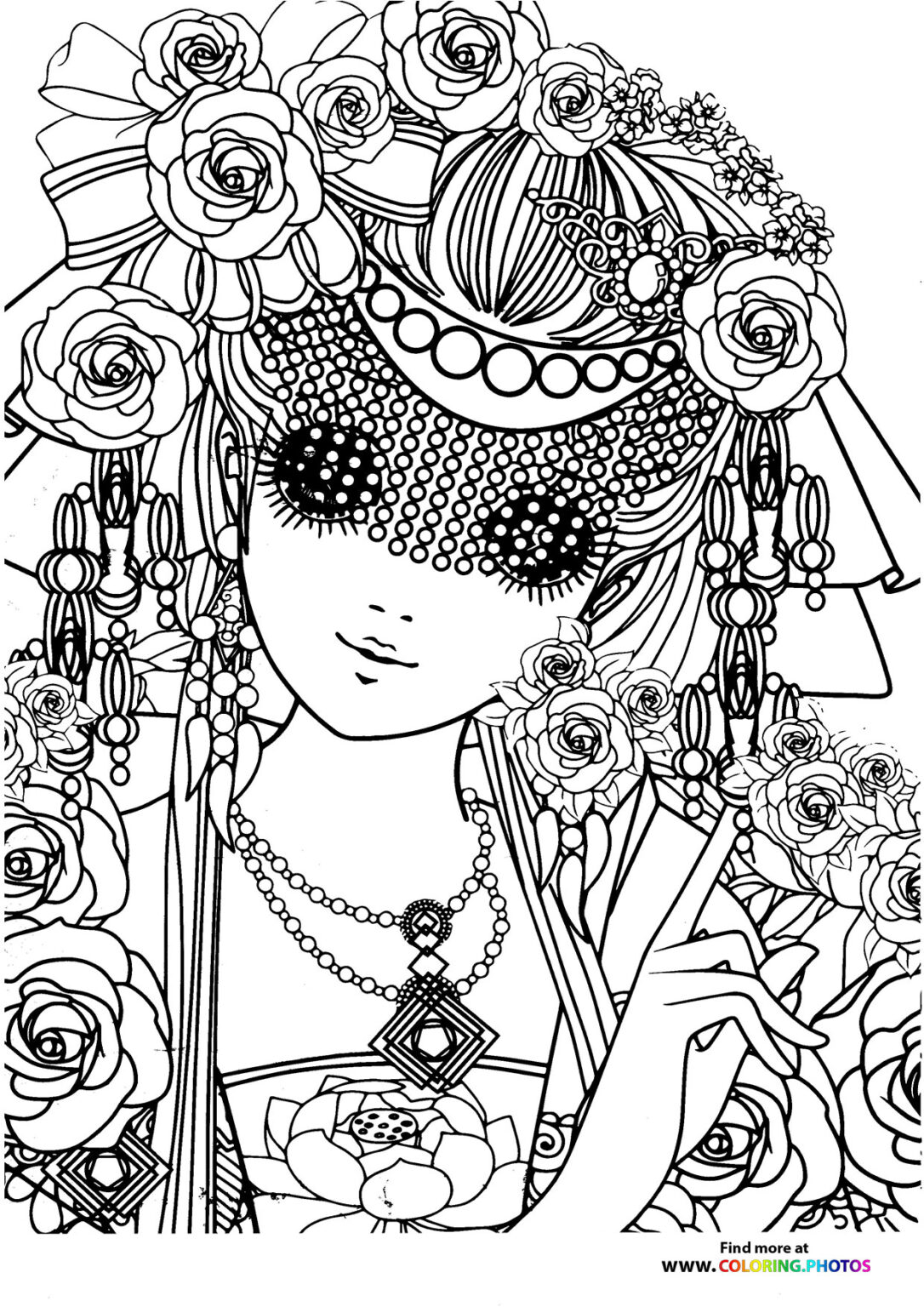 Spring flowers - Coloring Pages for kids