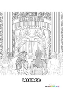 Wicked - Coloring Pages for kids