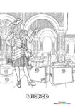 Glinda from Wicked - Coloring Pages for kids