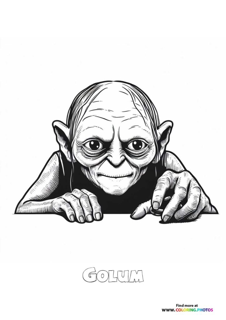 Lord of the Rings - Coloring Pages for kids | Free print or download