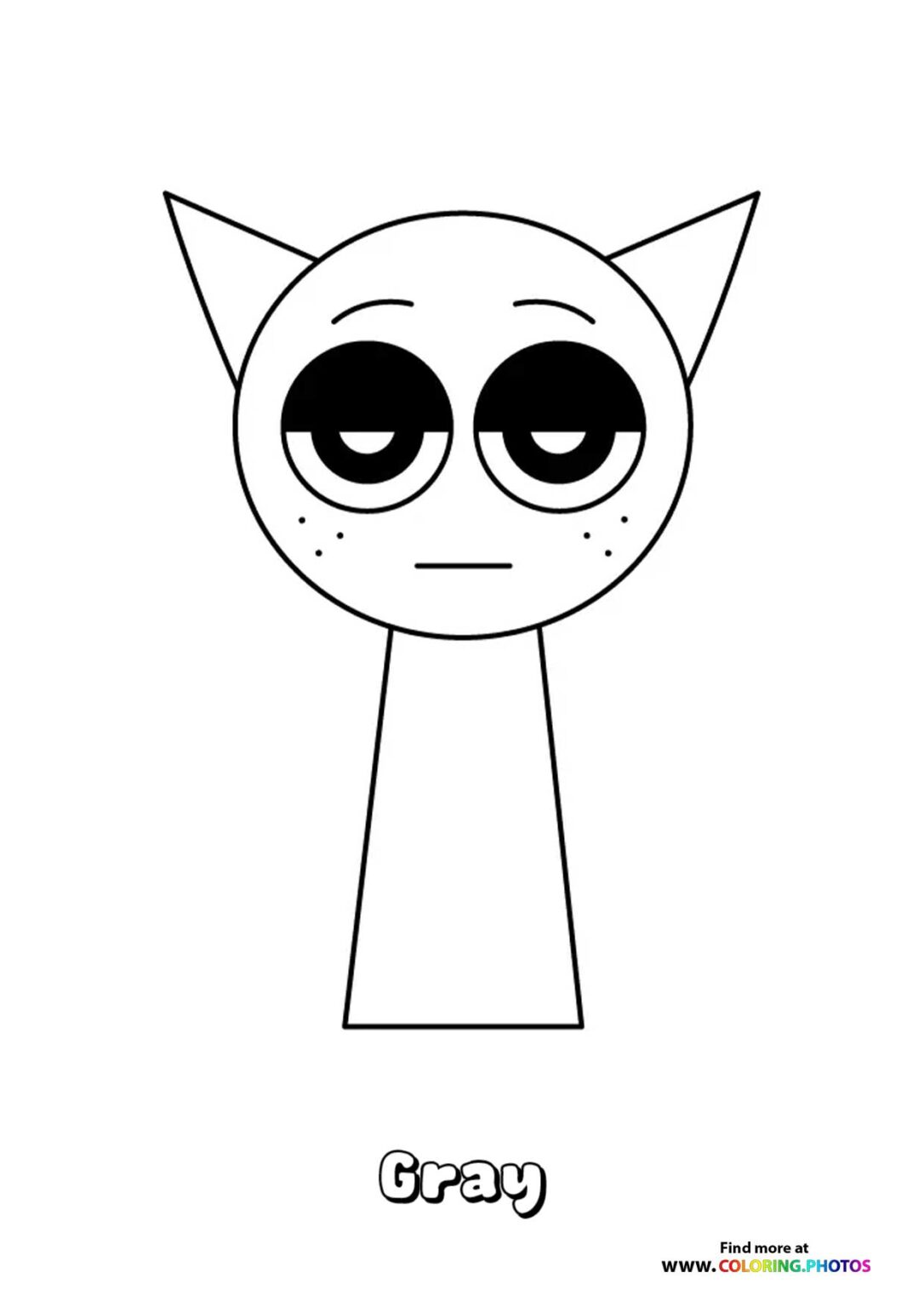 Wenda Sprunki - Coloring Pages for kids