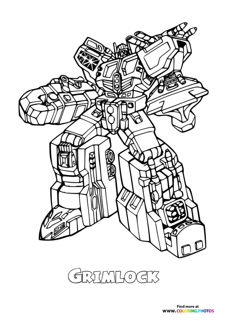 Megatron Transformers - Coloring Pages for kids